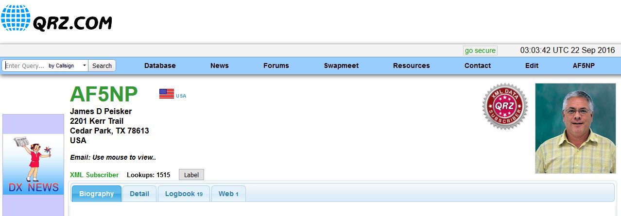 Your QRZ Profile | NewHams.info