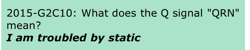 Q-Codes | NewHams.info