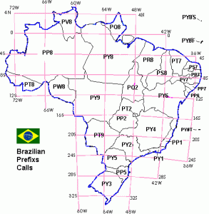Call Districts (number in a call sign) | NewHams.info